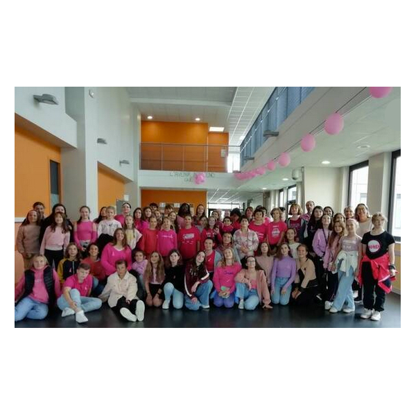 CVC - Octobre Rose : 250€ récoltés - Collège Le Bocage